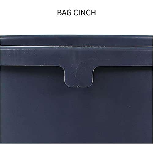 Genuine Joe GJO11581 Heavy-Duty Trash Container, 44 gal Capacity, 24" Height x 31.5" Width x 24" Depth, Gray