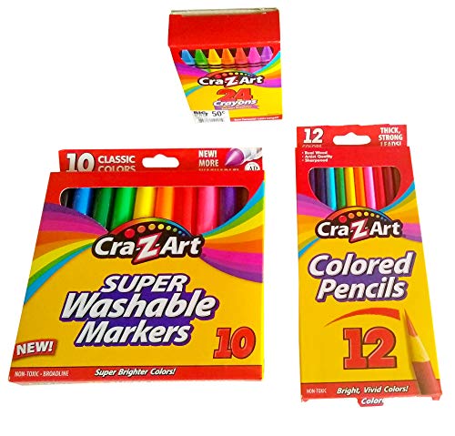 Welcome Back to School Essentials Supply Bundle Grades K-8 | Motivational Theme Coloring Inserts | 35+ Piece School Supplies Bulk For Girls and Boys Bundle