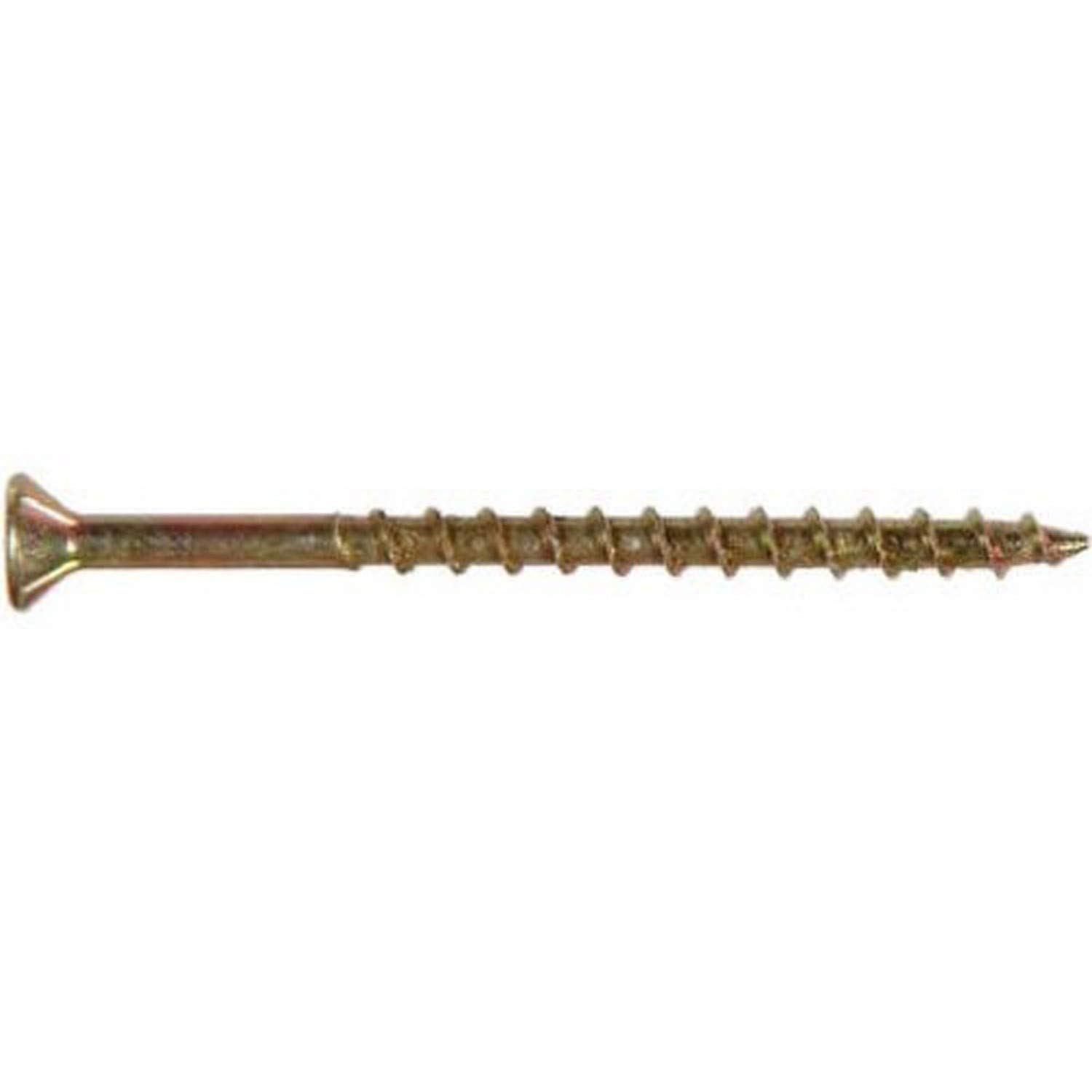 Hillman 41917 Dual-Torq All Purpose Wood Screws (#8 x 3") - 50 Pieces