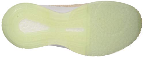 adidas Women's Crazyflight X 3 Volleyball Shoe, Linen/White/Glow Green, 9.5 M US