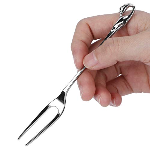7Pcs Set Zinc Alloy Dinnerware Holder Tableware With 3 Spoons 3 Forks Home Decoration 7Pcs Set Zinc Alloy