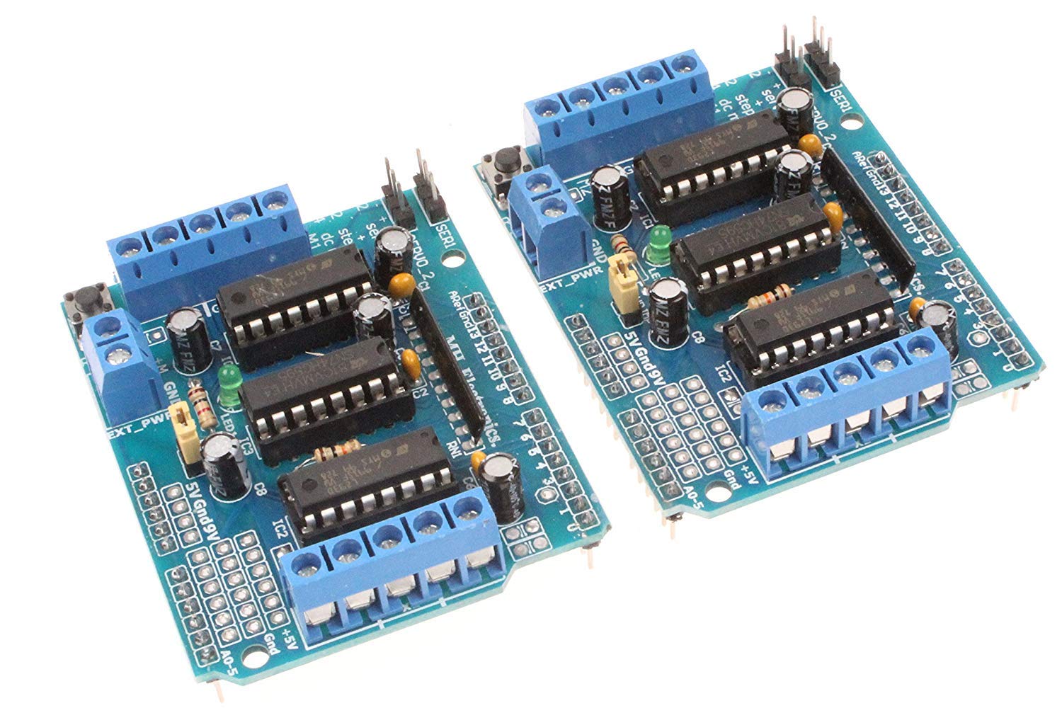 L293D Drive Module Motor Drive Shield Expansion Board Motor Control Board Compatible with Arduino UNO Arduino Mega 2560 Duemilanove Diecimila 2PCS