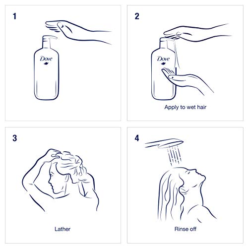 Dove Nourishing Secrets Shampoo with Pump Cool Moisture 25.4 oz