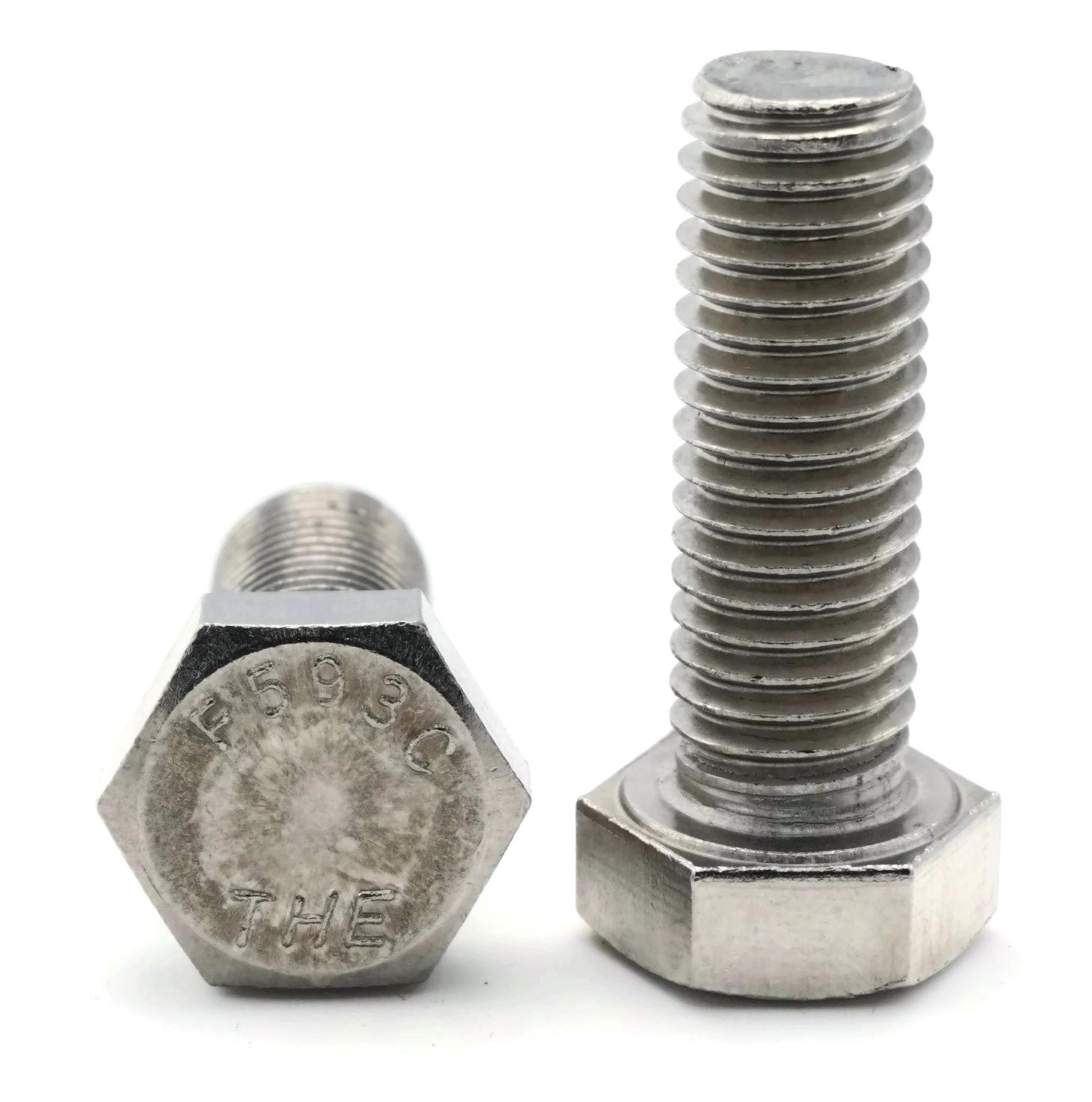 Hex Tap Bolt 18-8 Stainless Steel - 5/16"-18 x 2-1/2" Qty-25
