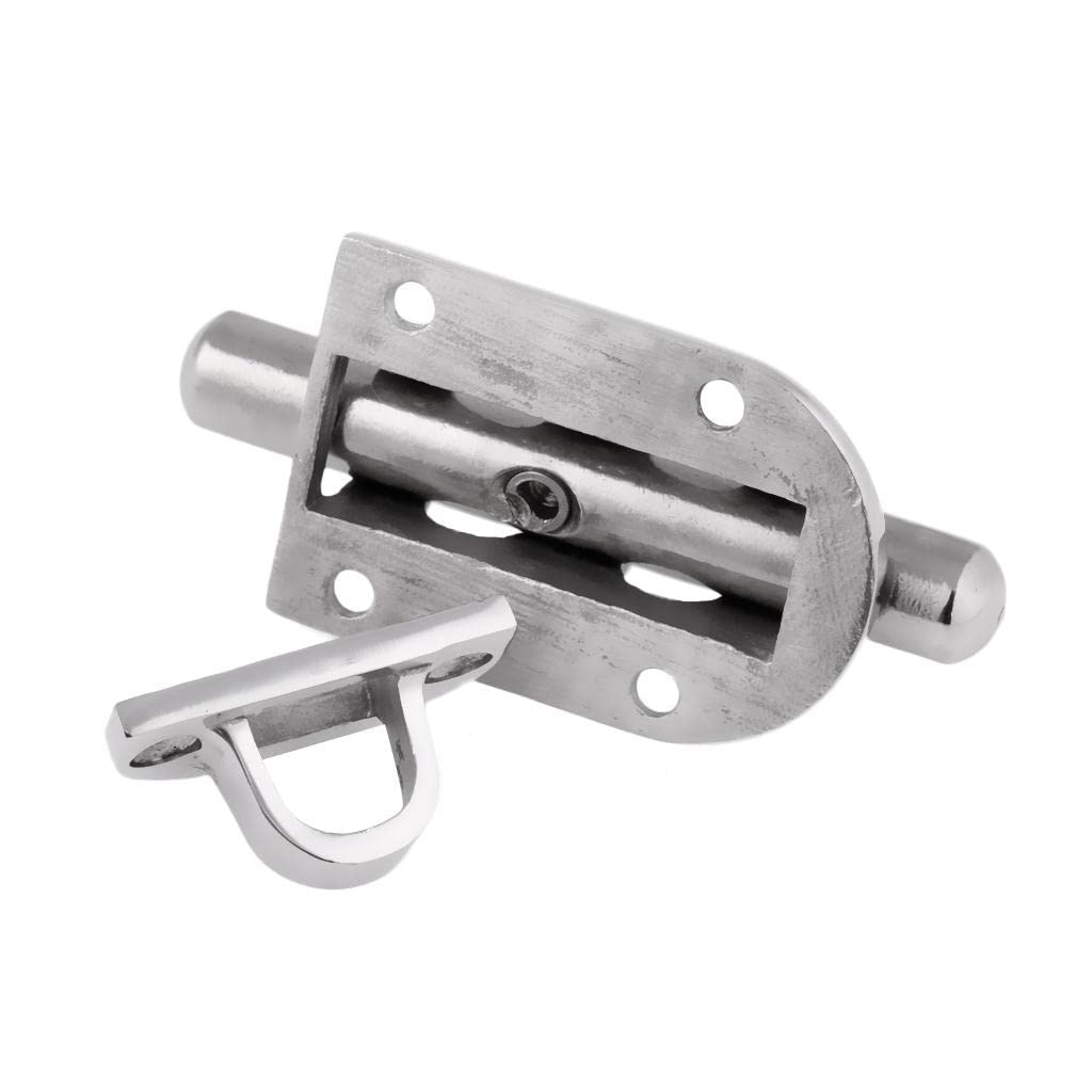 Dovewill Pack of 2 Boat/Marine Barrel Slide Bolt Door Cabin Latch Heavy Duty 316 Stainless Steel