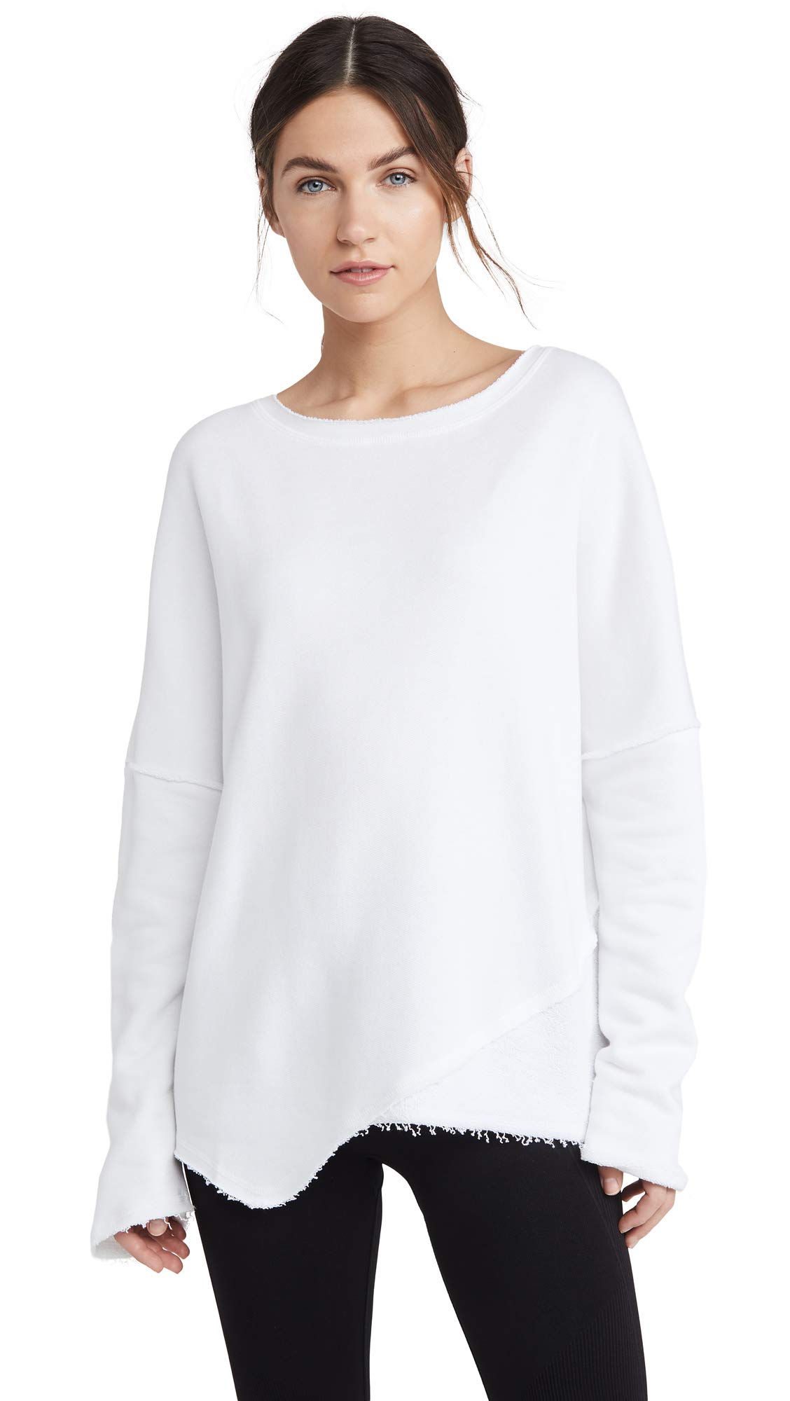 Alala Women's Exhale Sweatshirt, White, L