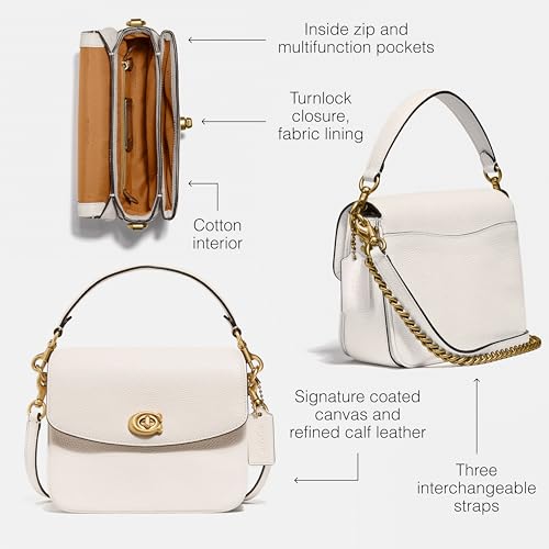 Coach Polished Pebbled Leather Cassie Crossbody 19