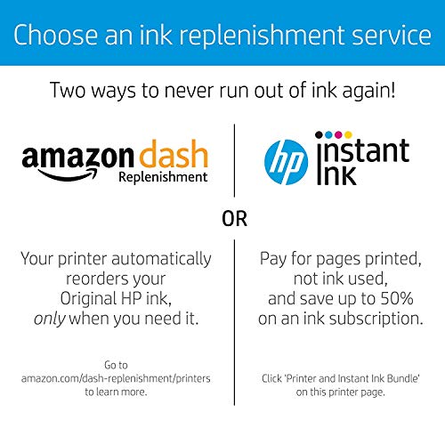 HP OfficeJet Pro 6968,Color All-in-One Wireless Printer, HP Instant Ink or Amazon Dash replenishment ready (T0F28A)