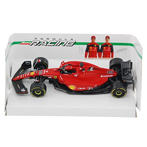 Bburago Ferrarii F1-75#16 C. Leclerc 2022 1/43 Diecast Model Car 36832