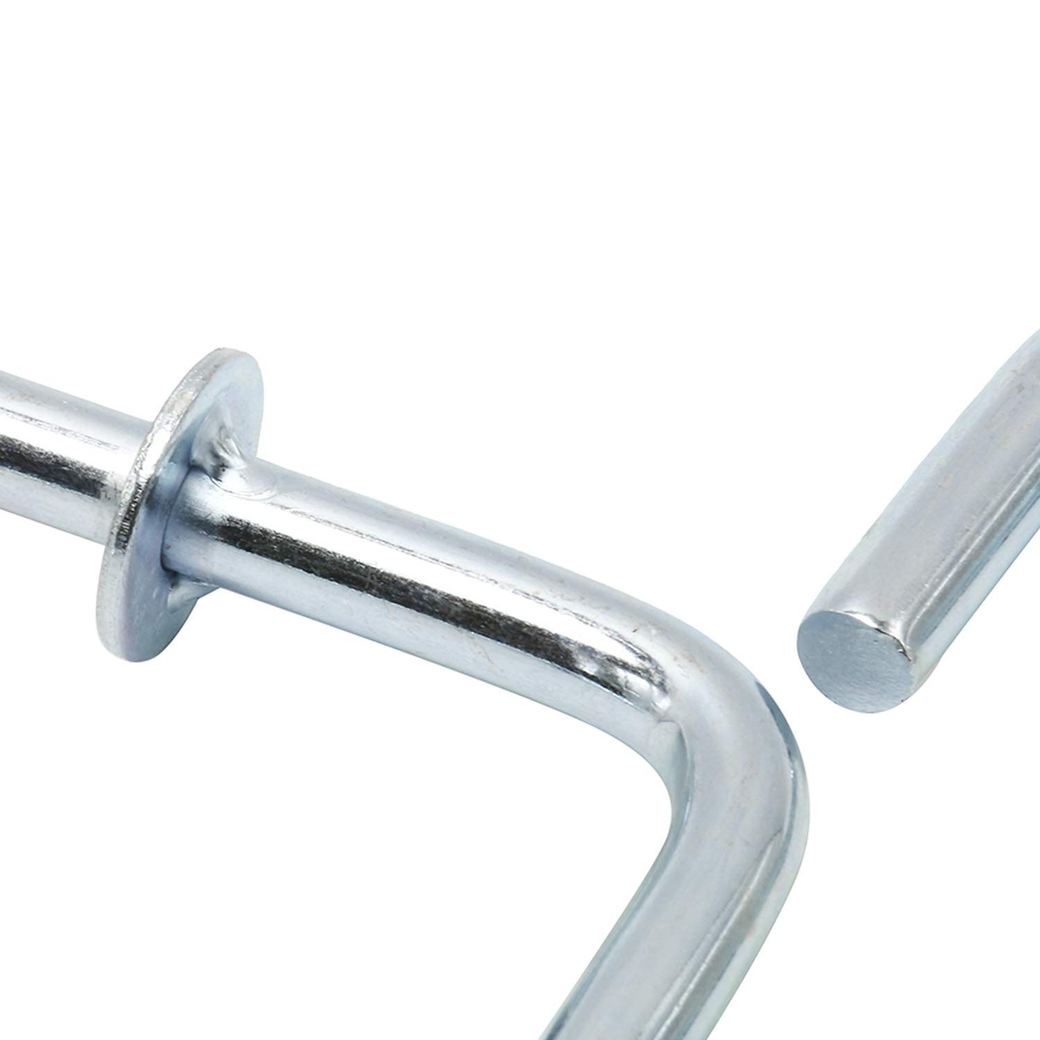 Amarine Made 4Pcs Outdoor Camping Tent Threaded Peg Ice Fishing Shelter Stake Nail Tent Fixer Accessory