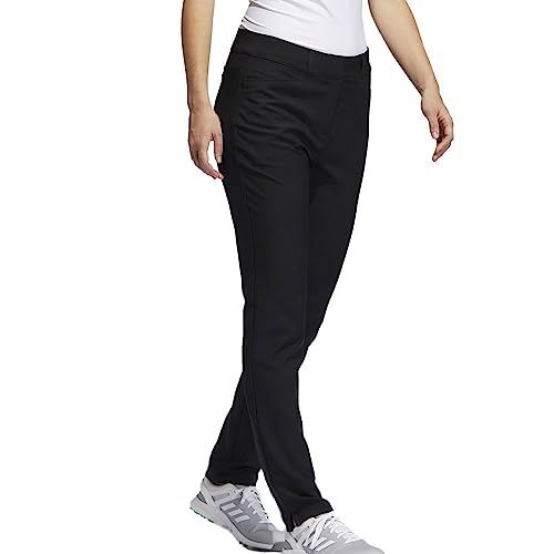 adidas Women's Standard Full Length Golf Pants, Black, 8