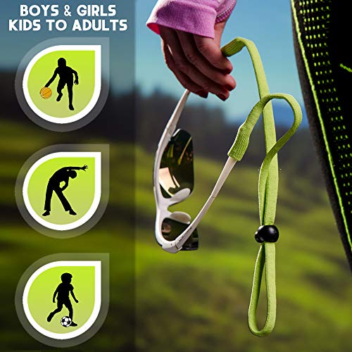 Anchor Glasses Straps Sunglasses Strap Adjustable Stretch Universal Fit for Kids to Adult Sport Eyewear Holder Retainer