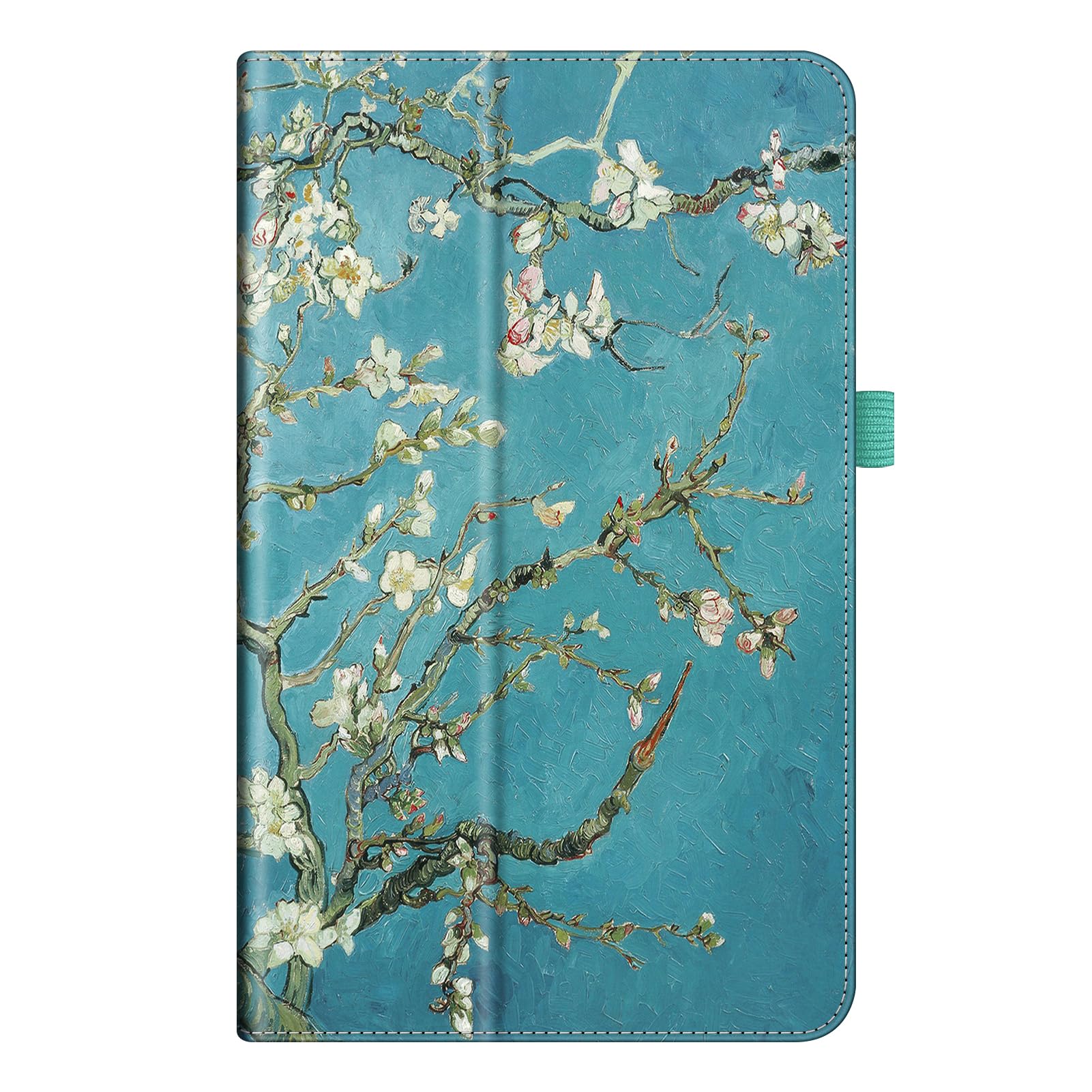 Fintie Folio Case for Samsung Galaxy Tab E 9.6 2015 (Model SM-T560/T561/T565/T567), Slim Fit Premium Vegan Leather Cover, Blossom