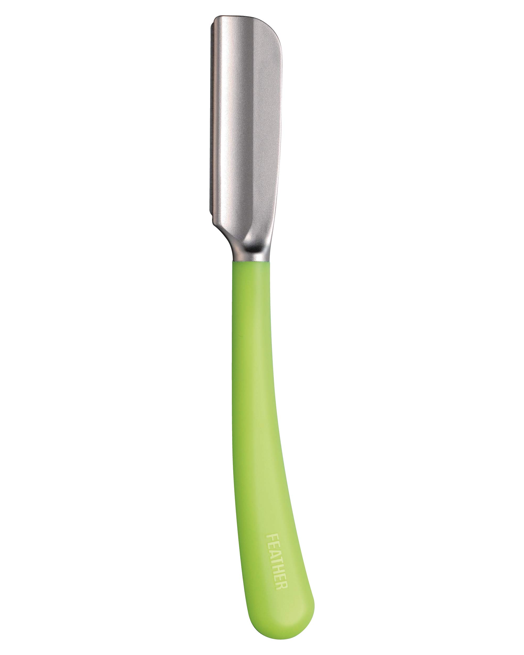 Feather Artist Club Lime SS Straight Razor