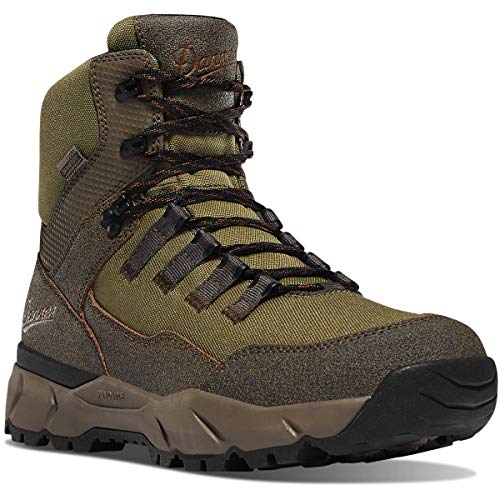 Danner Men's 65301 Vital Trail 5" Waterproof Hiking Boot, Brown/Olive - 10.5 D