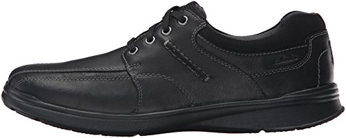 Clarks Men's Cotrell Walk Oxford, Black Oily Leather, 12 M US