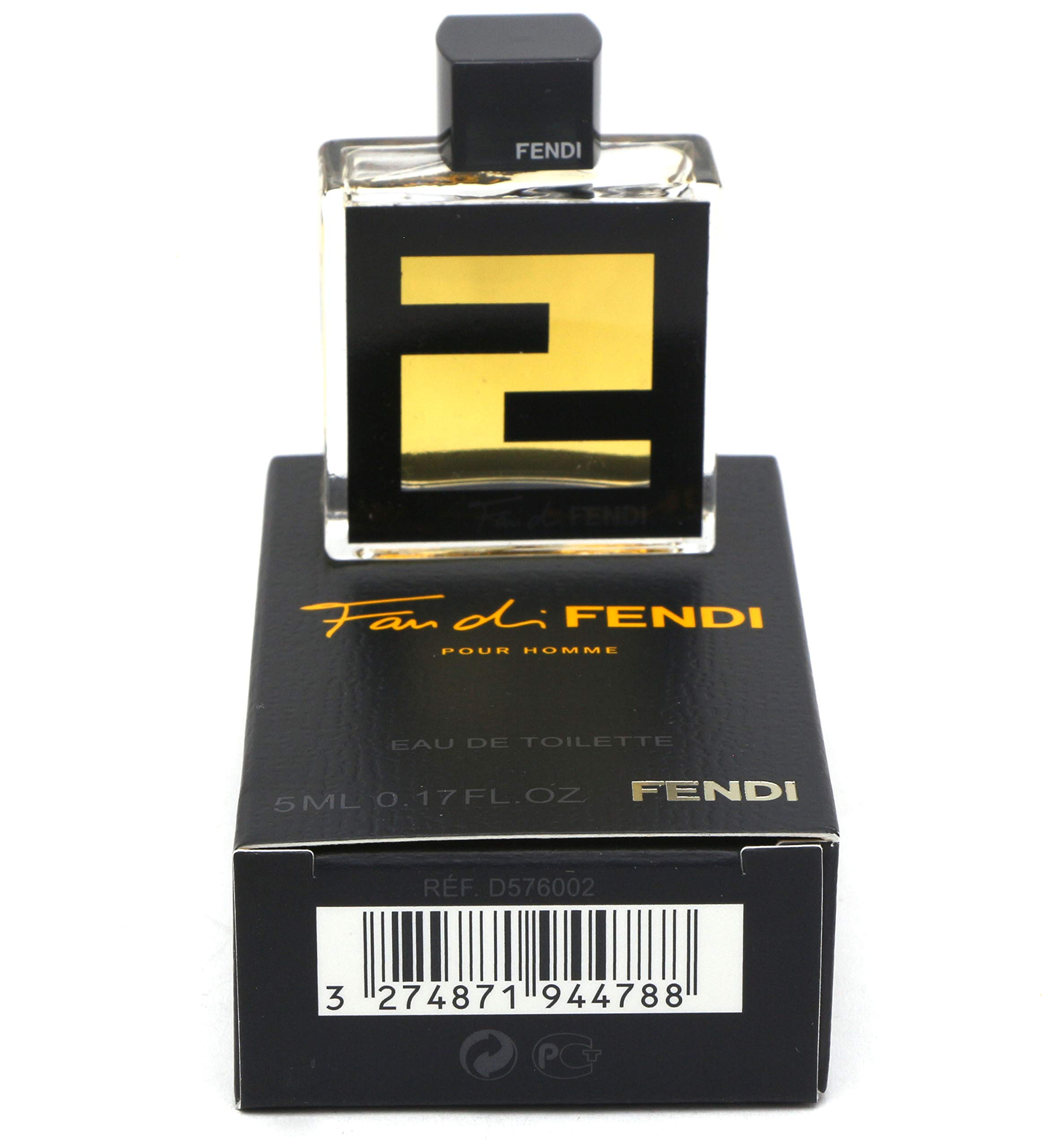 FENDI FAN DI FENDI POUR HOMME by Fendi for MEN: EDT .17 OZ MINI (note minis approximately 1-2 inches in height)