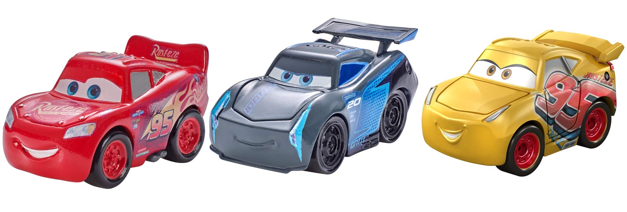 Disney Pixar Cars Mini Racers Cars 3 Series 3-Pack