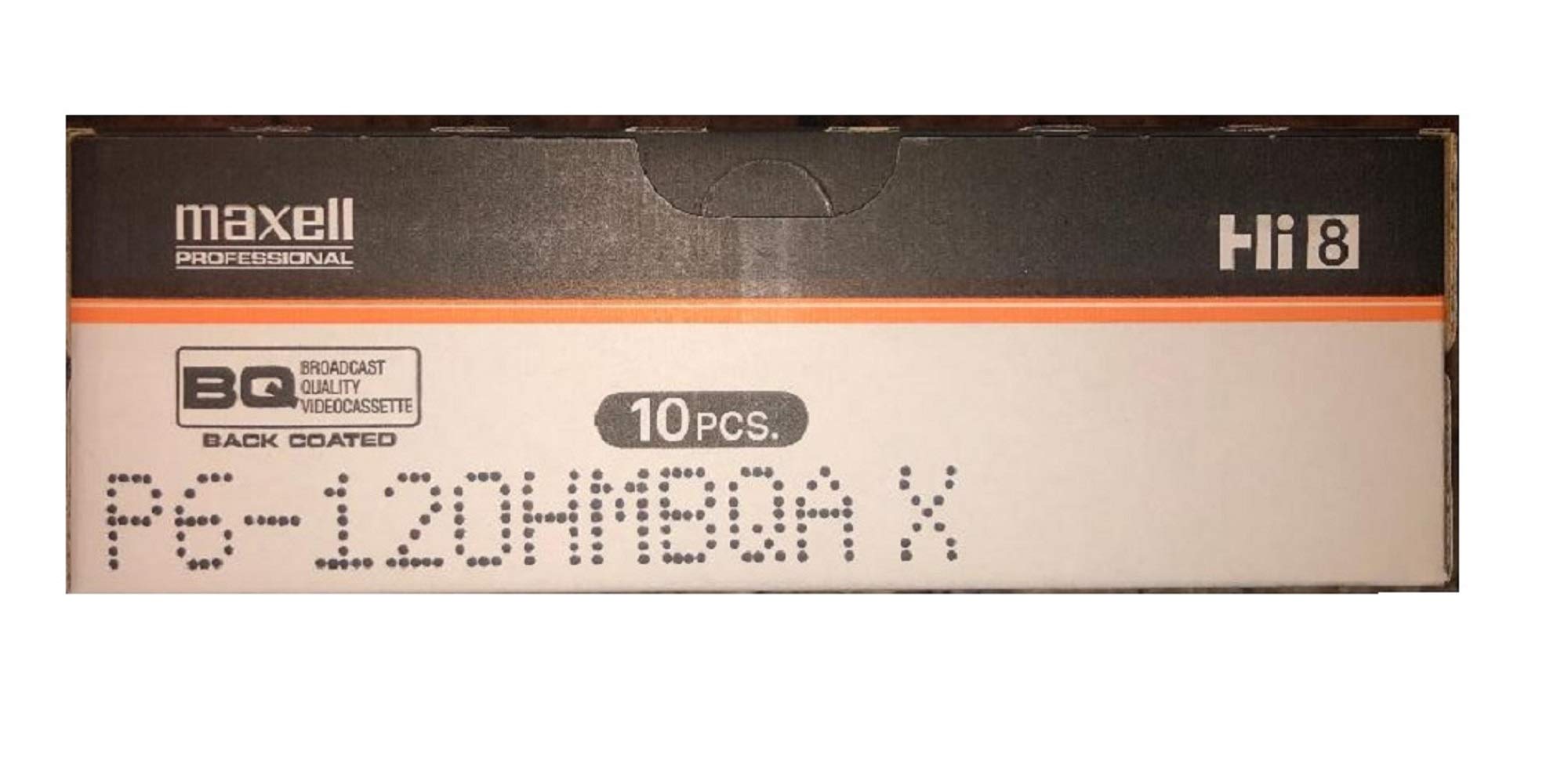 Maxell P6-120HM Broadcast Quality Blank Video Cassettes 10-Pack