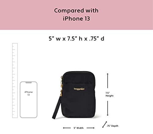 Baggallini womens Take Two RFID Bryant crossbody, Black, One Size US