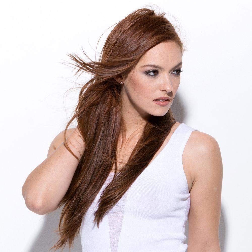 Sunset Pure Beaute' Ultra Premium Tape Hair Extensions - 14 Inches Color #6