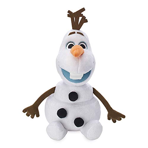 Disney Store Official Olaf Plush, Frozen 2, 12 Inches, Iconic Cuddly Toy Character with Embroidered Features, Perfect Present for Kids, Suitable for All Ages 0+