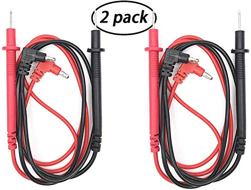 XMHF Digital Multimeter Banana Plug Connector Electrical Test Lead Probe Cable 1000V 90cm Long 2Pairs