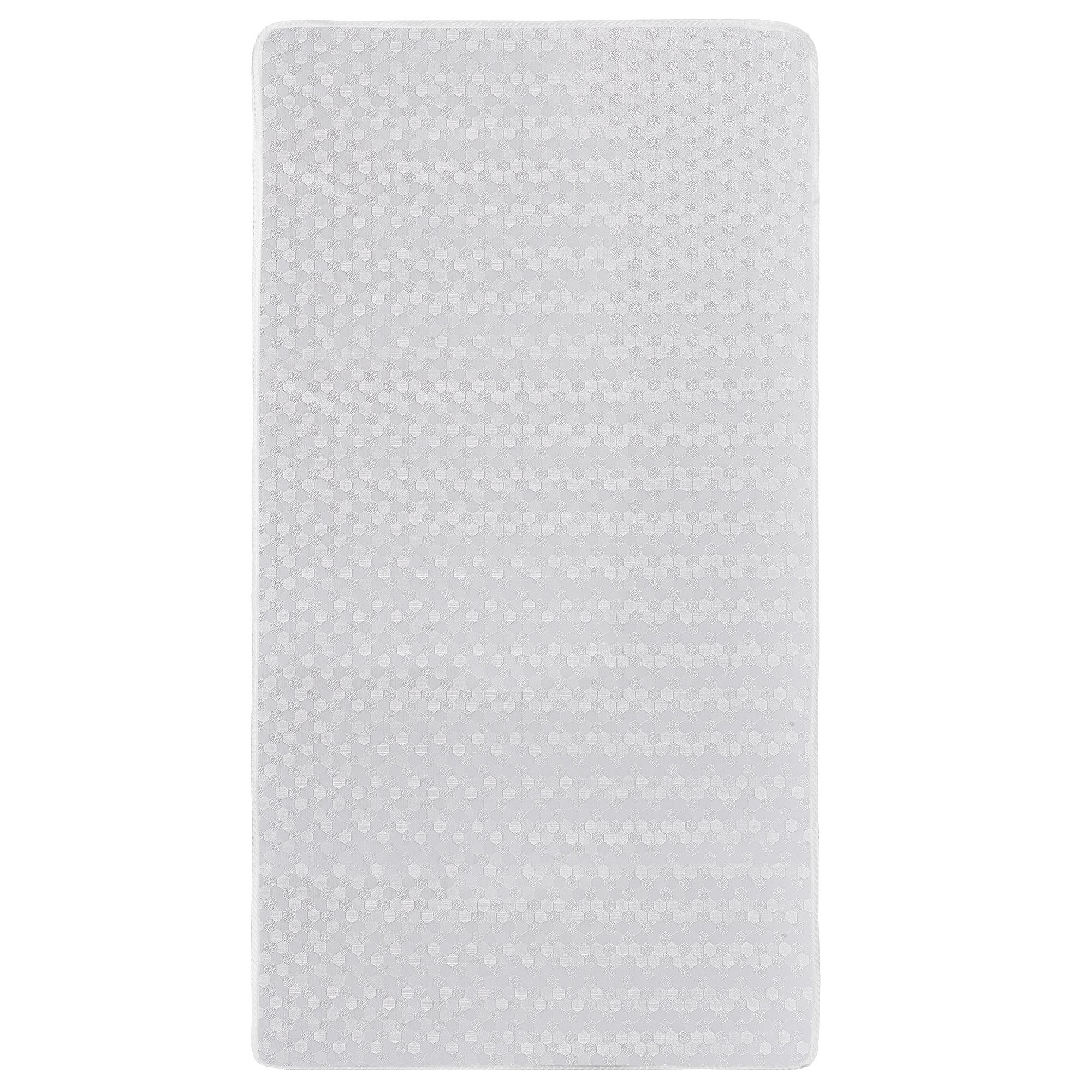 Dream On Me 6" 2 in 1 Foam Core Crib and Toddler Bed Mattress, White