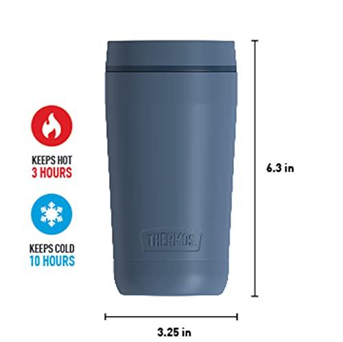 THERMOS ALTA SERIES Stainless Steel Tumbler, 12 Ounce, Slate