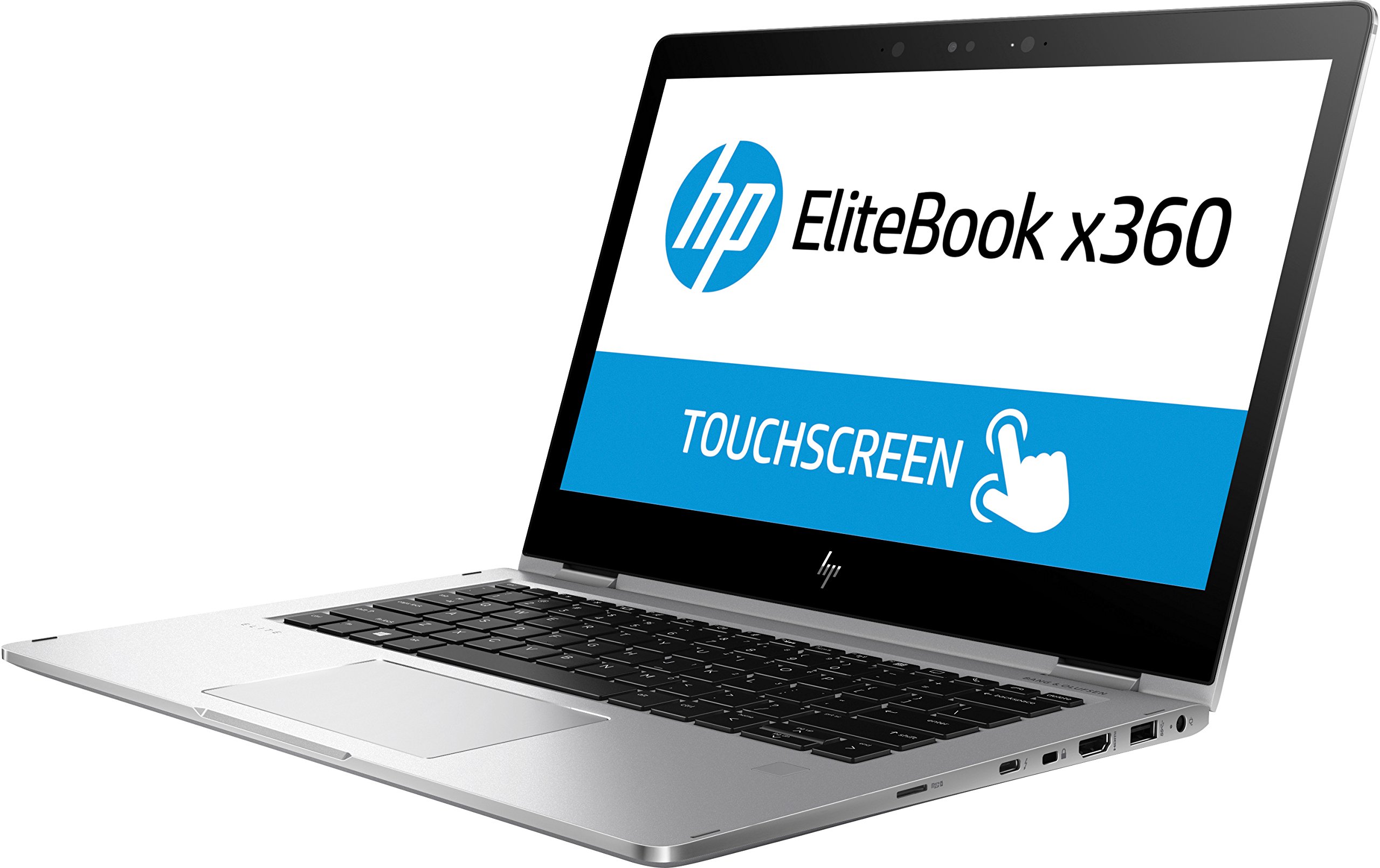 HP 2HT66UT#ABA Elitebook X360 1030 G2 13.3" Flip Design Notebook, Windows, Intel Core I7 2.9 Ghz, 16 GB Ram, 512 GB SSD, Silver