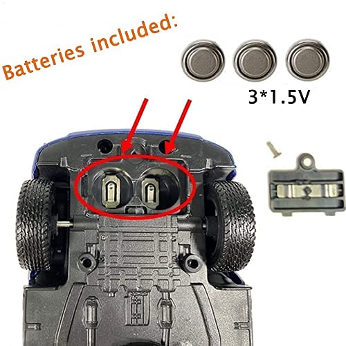 Car Model 3 1:32 Scale Alloy diecast Pull Back Electronic Toys with Lights and Sound, Mini Vehicles Toys for Kids Gift Tesla Car Lovers (White)