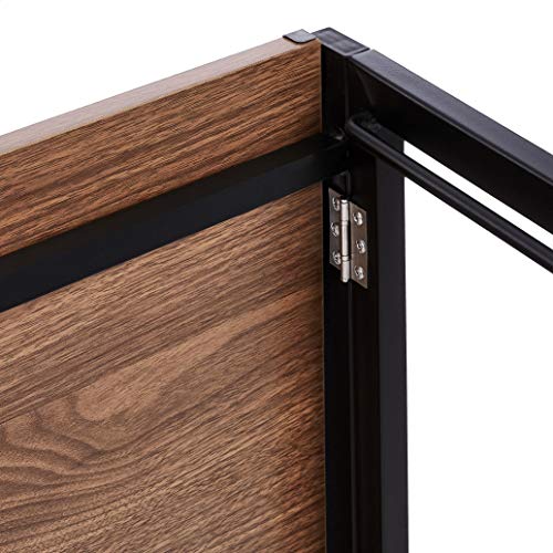 Amazon Basics 40" Multipurpose Foldable Computer Study Desk - Black