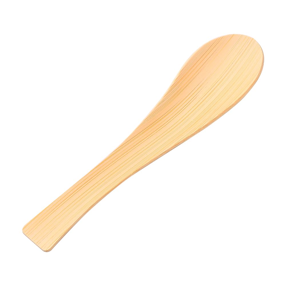 Bamboo Spoons -200 Count Disposable Spoons 5.51" Heavy Duty, Heat Resistant, Compostable Spoons for Eating 100% Biodegradable Renewable Cutlery Bulk for Parties/Picnics/Big Event/Daily Use/Travel