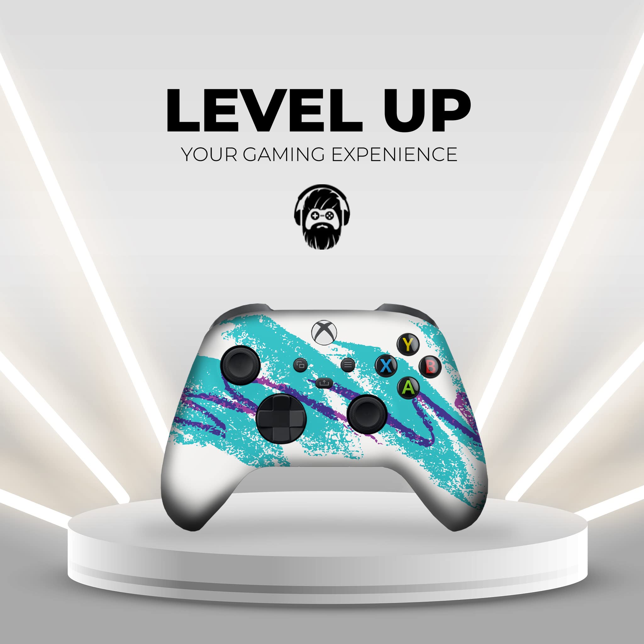 DreamController Canada Custom X-box Controller Wireless compatible with X-box One/X-box Series X/S Proudly Customized in USA with Permanent HYDRO-DIP Printing (NOT JUST A SKIN)