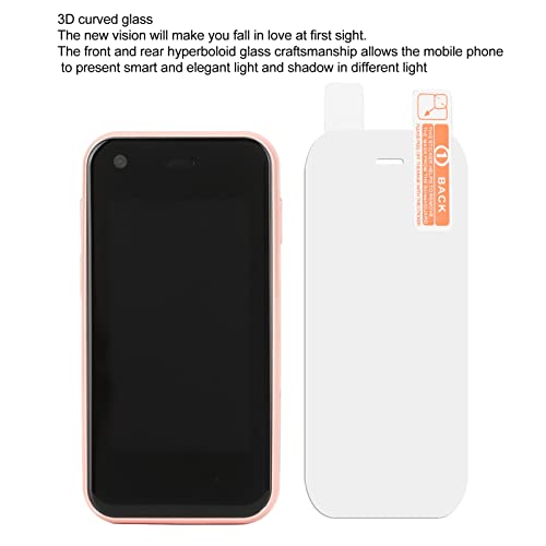 Cuifati XS11 2.5in Supper Mini Smart Phone, Unlocked Cellphone 6.0 1GB RAM 8GB ROM 2023 New Years Phone Gifts for Kids (Sakura Pink)
