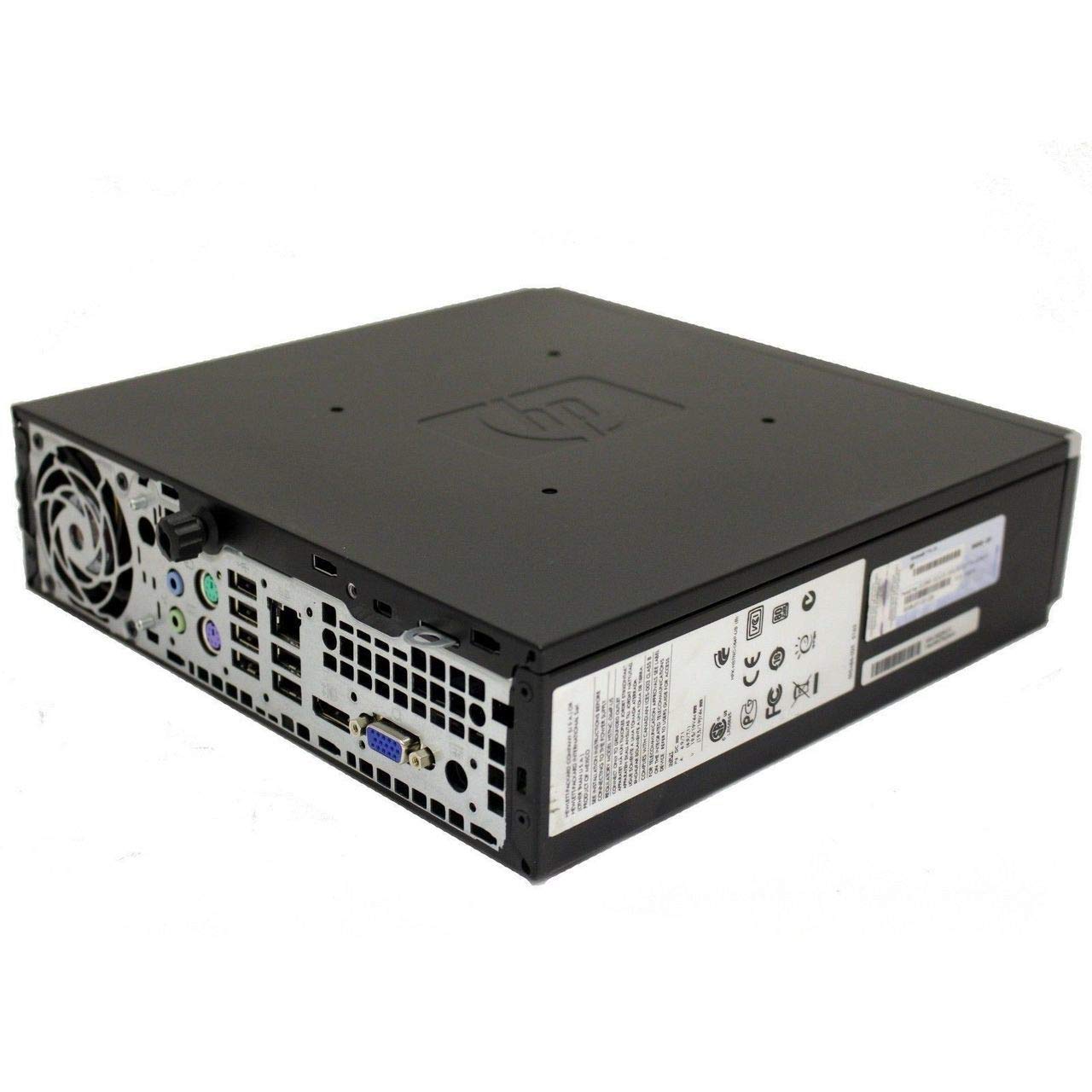 HP Desktop Elite 8000 USFF C2D E8400 3.00GHz 4GB 320GB HDD No-Camera DVD Win 10 Home (Renewed)