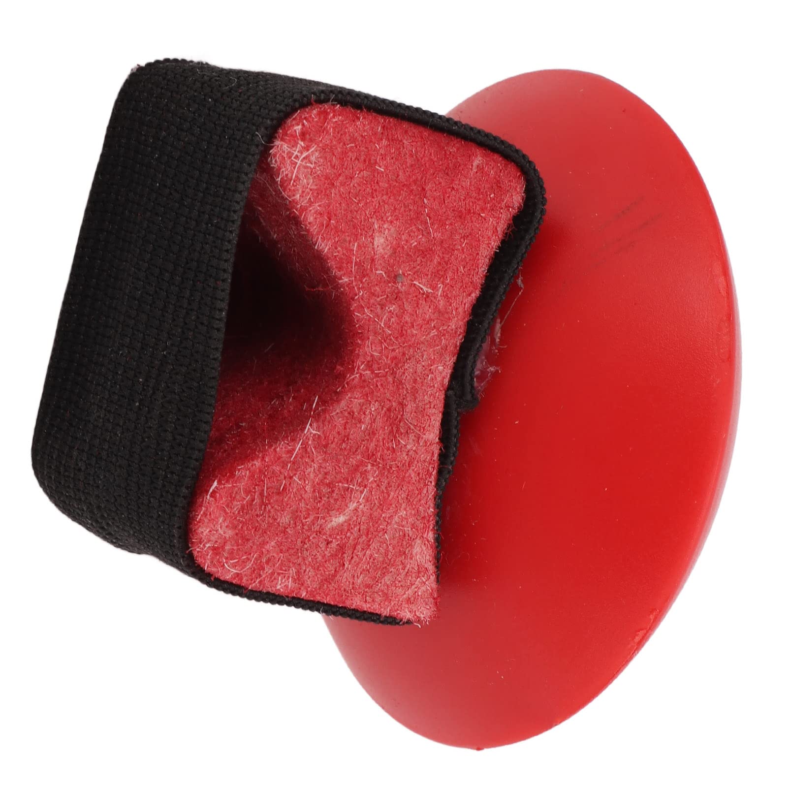 African Drum Finger Rattle, Simple African Drum Finger Shaker Fun Plastic and Sponge Innovative Increase Rhythm for Performance(Red)