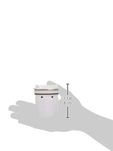 Amazon Basics AMZN-FM-15RA Cartridge | Equivalent To Culligan FM-15RA Faucet Mount Replacement Filter - White Finish