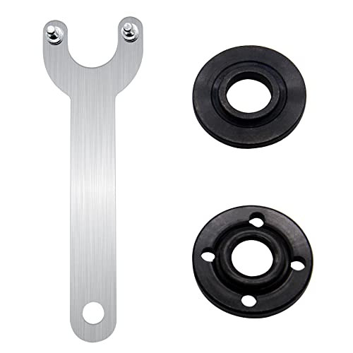 Angle Grinder Wrench Spanner Metal Lock Nut Fits Dewalt Milwaukee Makita 193465-4 Bosch Black & Decker Ryobi 4.5" 5" 5/8-11