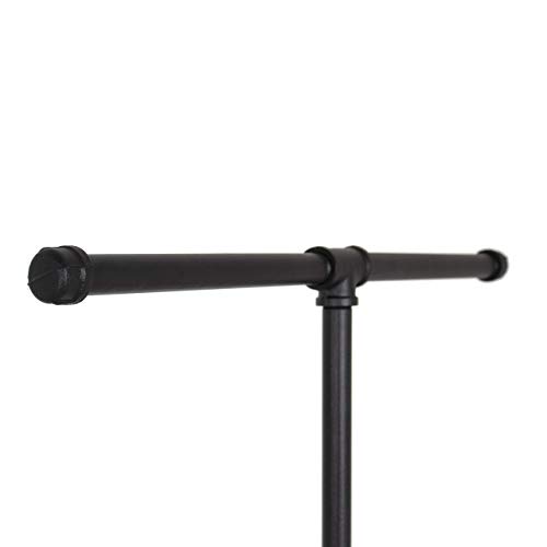 Industrial Pipe 4-Way Clothing Rack by William Robert's Vintage
