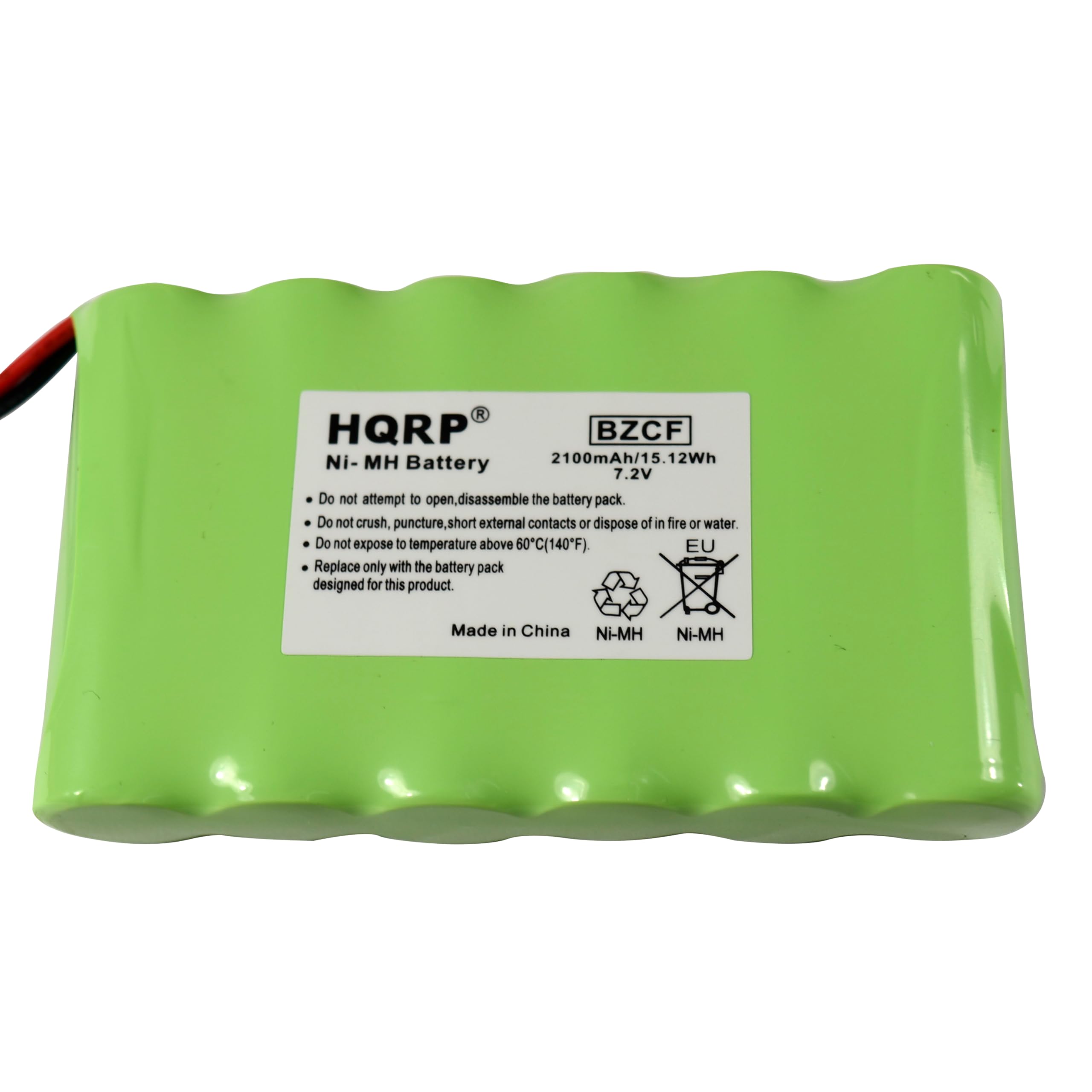 HQRP 2100mAh High Capacity Backup Battery сompatible with ADT 300-03866 LYNXRCHKIT-SHA Replacement