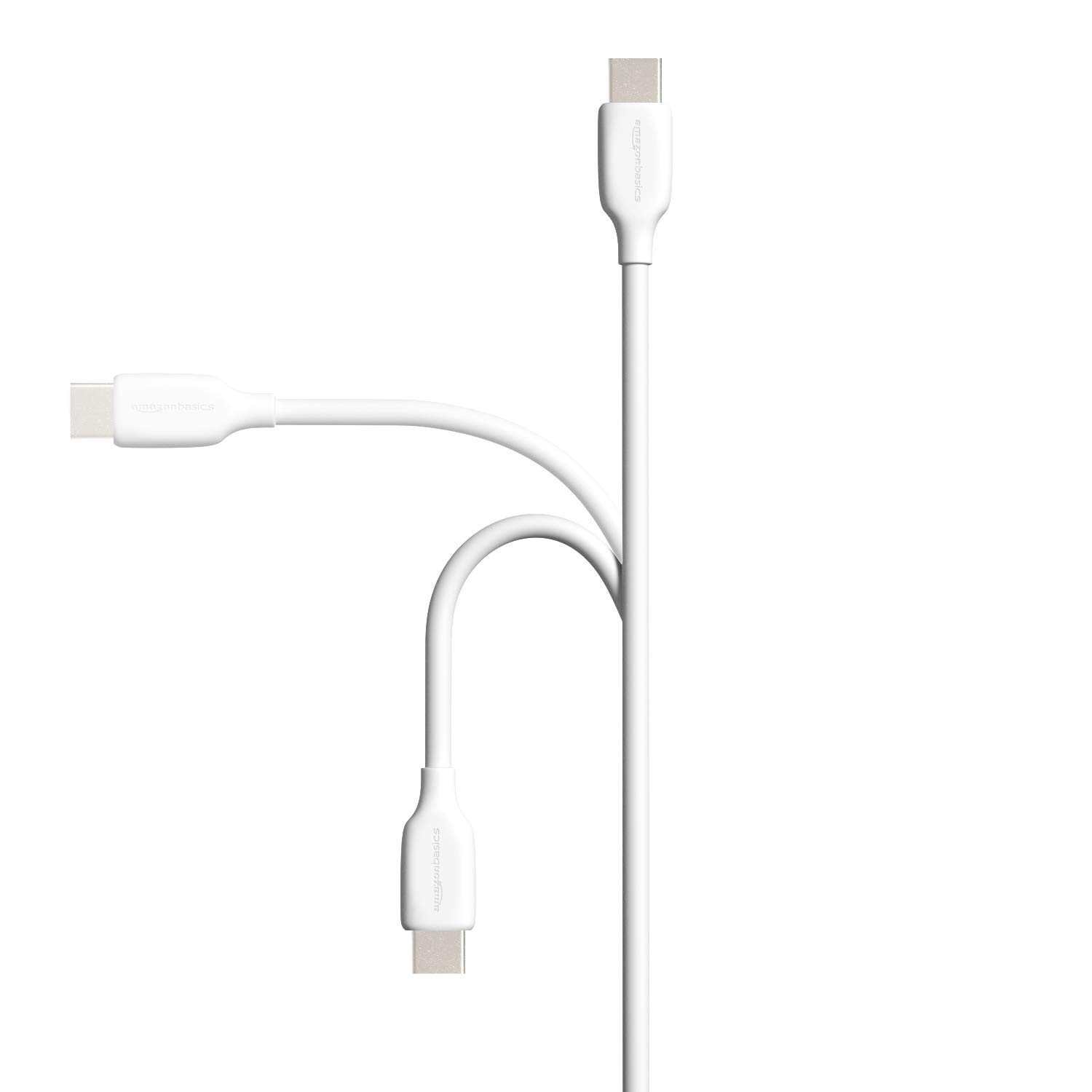 Amazon Basics Fast Charging 3A USB-C3.1 Gen2 to USB-A Cable - 3-Foot, White