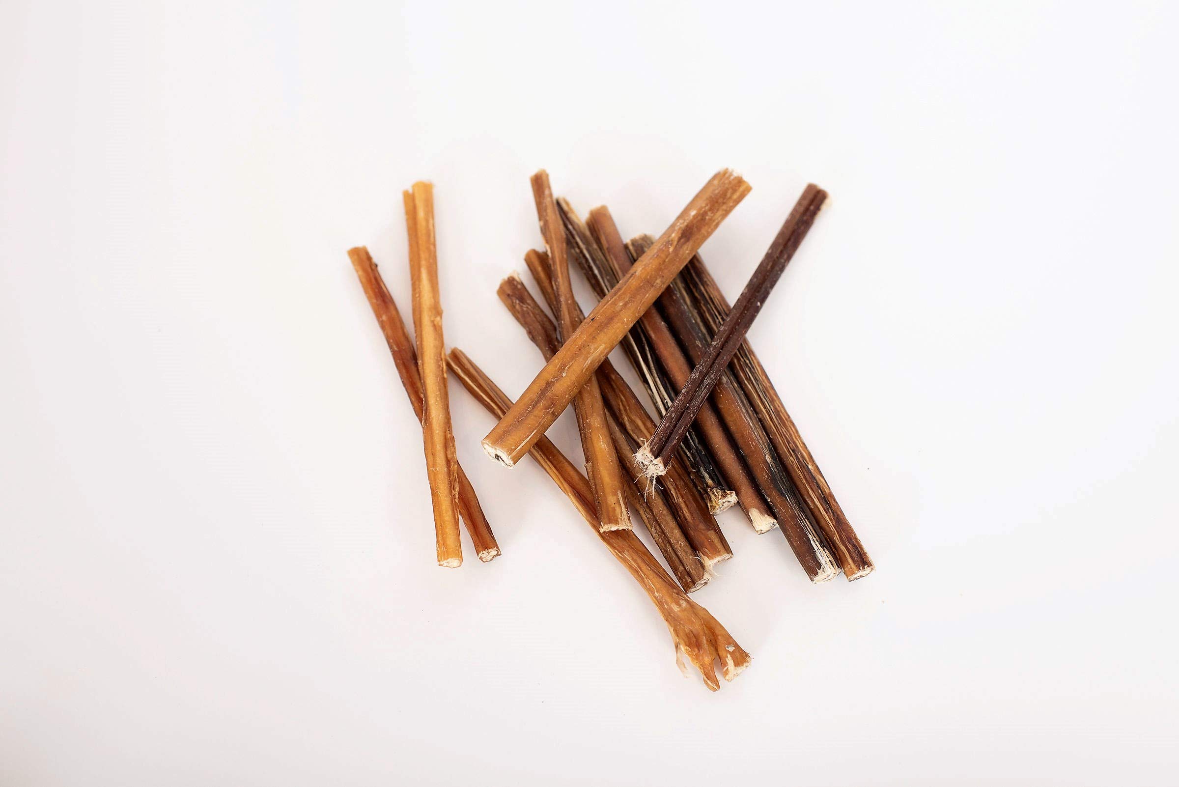 Bullysticks Organic Standard 6" Bully Sticks for Dogs - All Natural Dog Treat, These Chews are Free Range Bully Sticks, USDA Approved (10 Pack)
