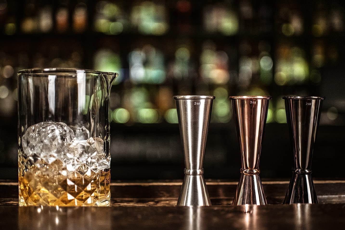 BARIANTTE Cocktail Jigger Set Bartending | Jigger with Measurements Inside Double Jigger 2 oz 1 oz | Japanese Jigger Cocktail Measuring Cup | Bartender Jiggers Shot Measures Jigger Liquor Measurer