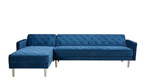 Gold Sparrow Berkeley Sectional, Sapphire