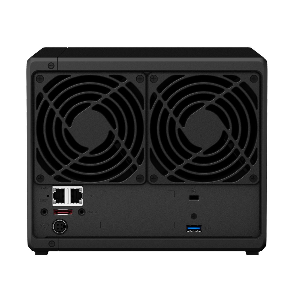 Synology DiskStation DS918+ NAS Server for Business with Intel Celeron CPU, 8GB Memory, 256GB SSD, 8TB HDD, Synology DSM Operating System