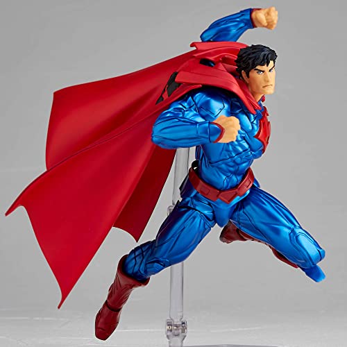 Kaiyodo Amazing Yamaguchi: Superman Action Figure, Multicolor