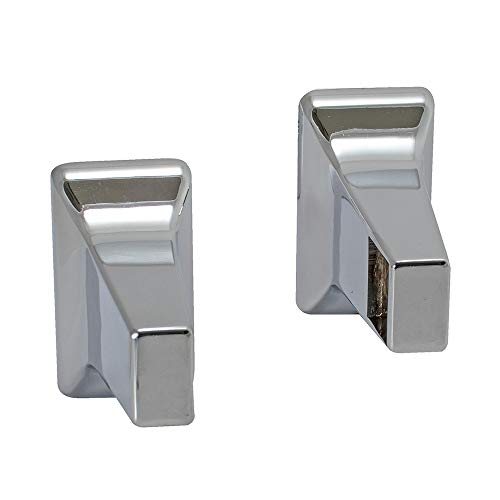 EZ-FLO 15155 Bathroom Towel Bar Brackets with Concealed Screws, Chrome