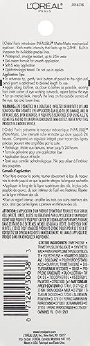 L’Oréal Paris Infallible Matte-Matic Mechanical Eyeliner, Deep Brown, 0.01 oz.