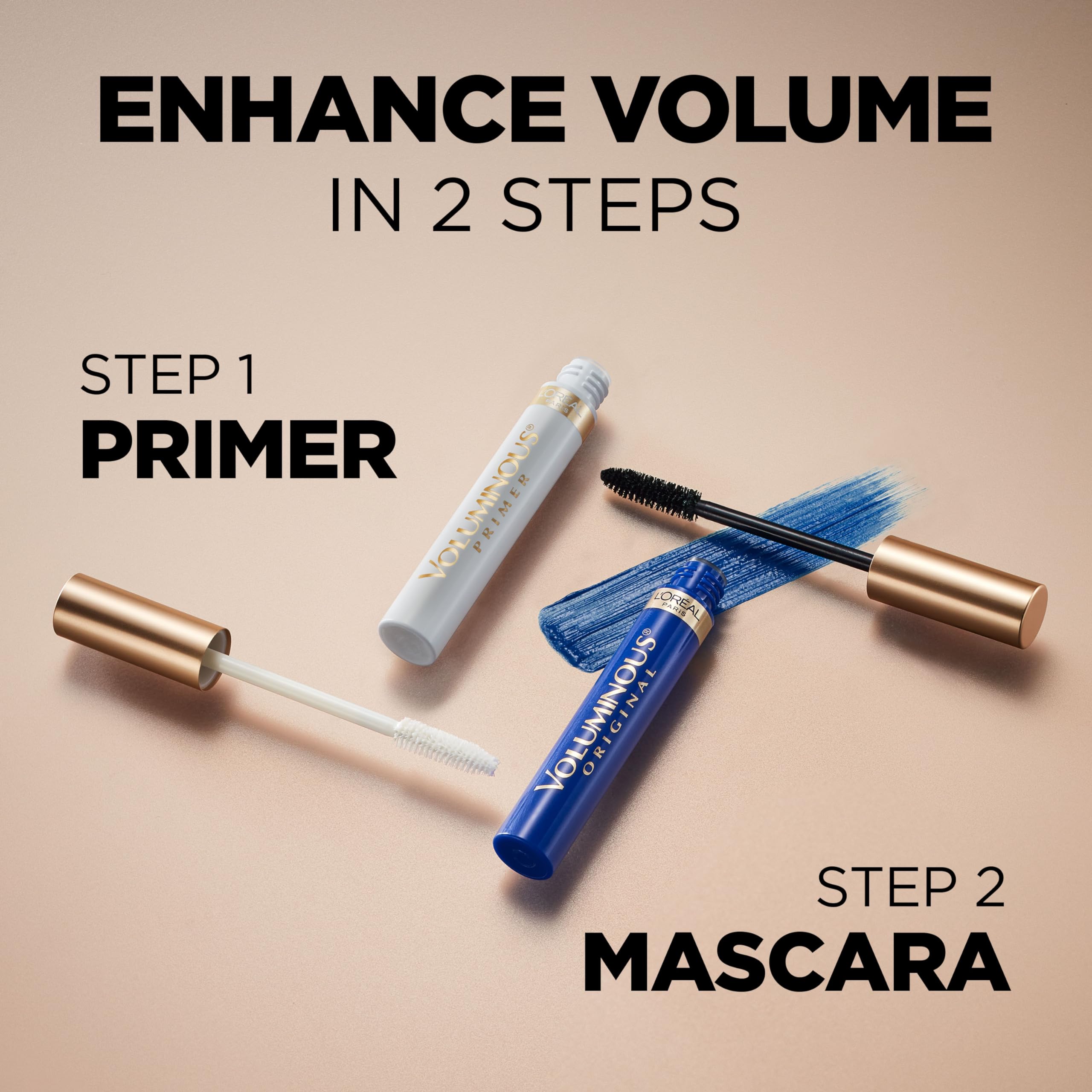 L’Oréal Paris Makeup Voluminous Original Volume Building Mascara, Cobalt Blue, 0.26 fl; oz.